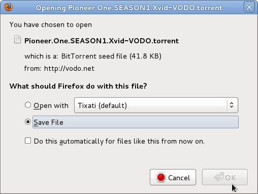 Finding Content - Tixati